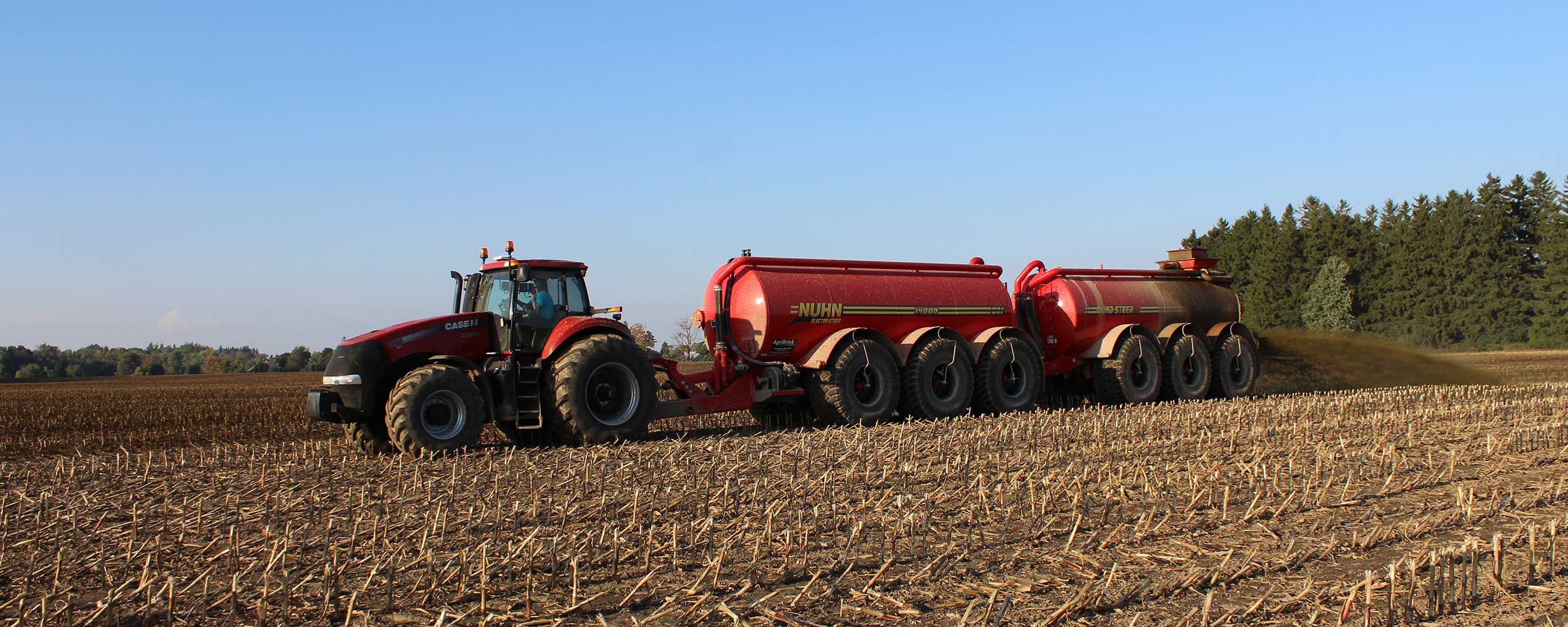 Quad-Steer Articulating Tank - Nuhn Industries Ltd.